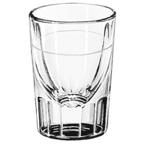 libbey 5127/s0711 fluted 1.5 oz. shot glass - dozen