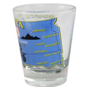 Souvenir Shot Glass - South Dakota