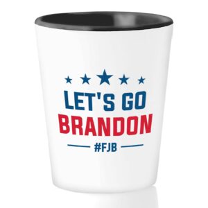 bubble hugs politics shot glass 1.5oz - let's go brandon #fjb - fjb sarcastic politican trump vote american election anti biden government liberals