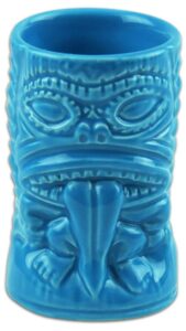 kc hawaii peace/love/harmony mini tiki shot glass set