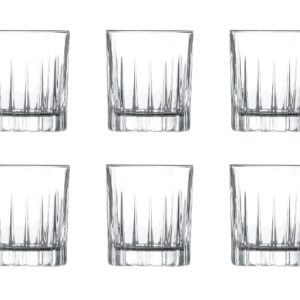 Barski Shot Glass - Set of 6 - Glasses - Crystal Glass - Beautifully Designed - Use it for - Shot - Vodka - Liquor - Cordial - Each Glass is 2.6 oz Made in Europe