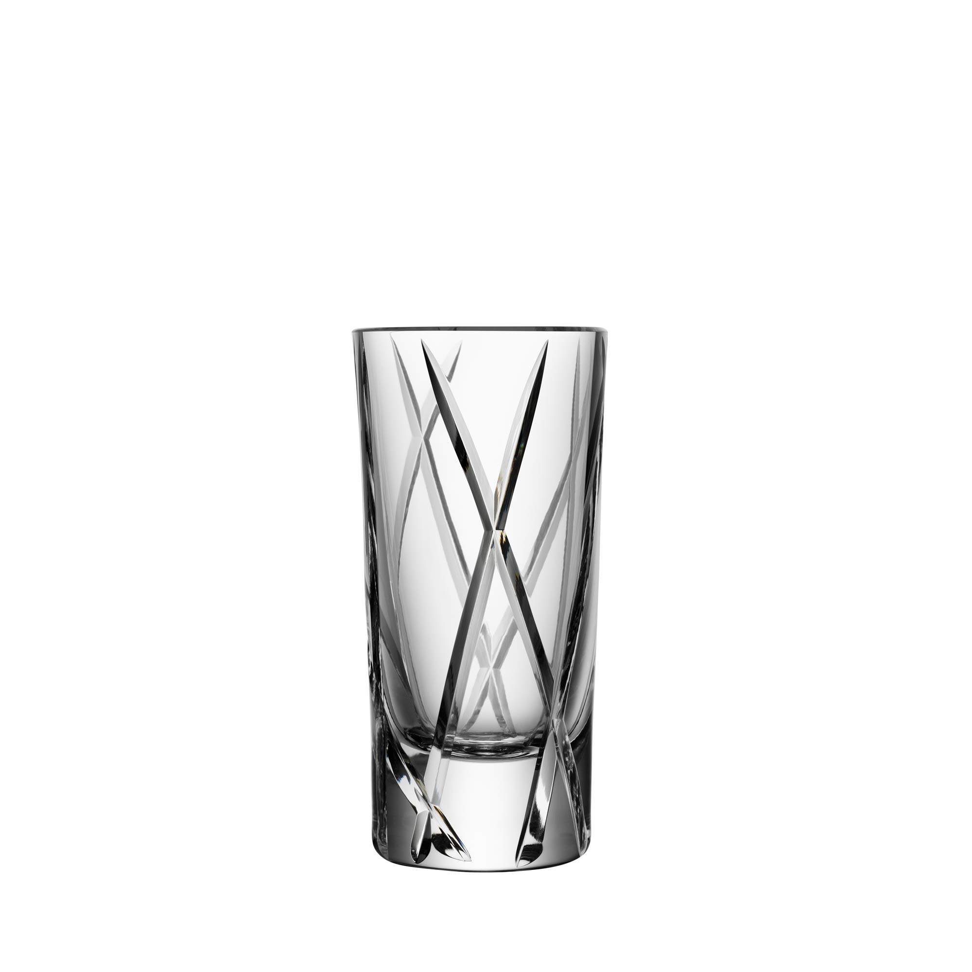 Orrefors City Shot Glass, Set of 2, Clear