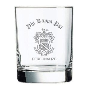 greekgear phi kappa psi old style glass transparent