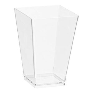 petites aptsqshot35 square tasting glass, 3.5-ounce capacity, clear (case of 320)