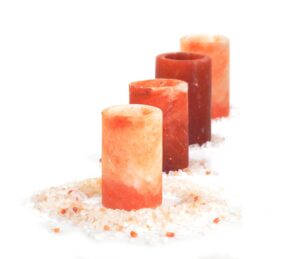 black tai salt co. himalayan salt shot glasses