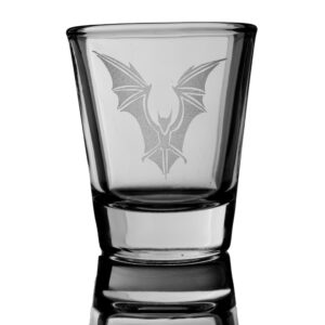 hip flask plus 2oz the bat shot shot glass