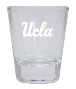 r and r imports ucla bruins etched round shot glass officially licensed collegiate product