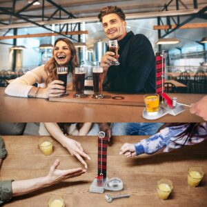 Primo Lines Hammer Shot Games for Adults - 1 Shot Glass and Hammer Shot Tower Bell, Gamble Guilt Free Party Game, Extraordinary Party Games for Adult, Perfect for Any Gatherings