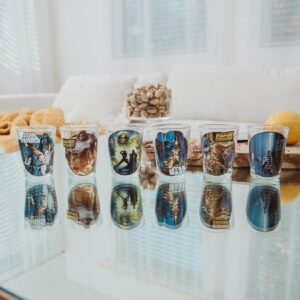 Silver Buffalo Star Wars Original Trilogy 2-Ounce Mini Shot Glasses | Set of 6