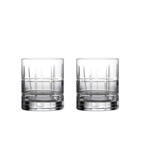 waterford short stories cluin double old fashioned, set of 2