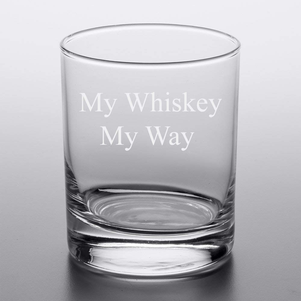 Personalized Rocks Glass – Whiskey Glass | Groomsmen or Groomsman Gift