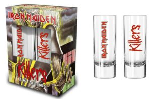 iron maiden killers shot glass set