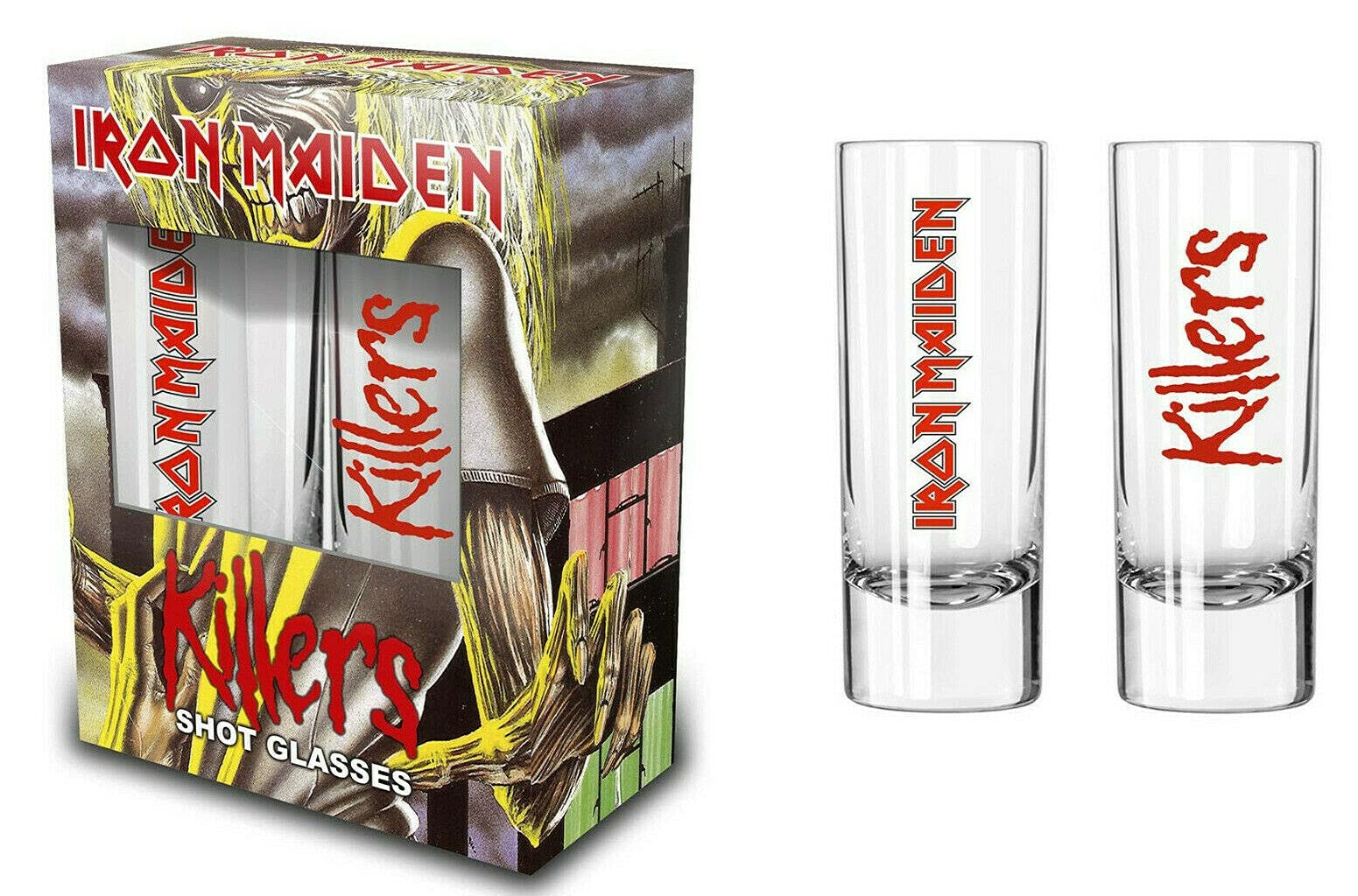 Iron Maiden Killers shot glass set