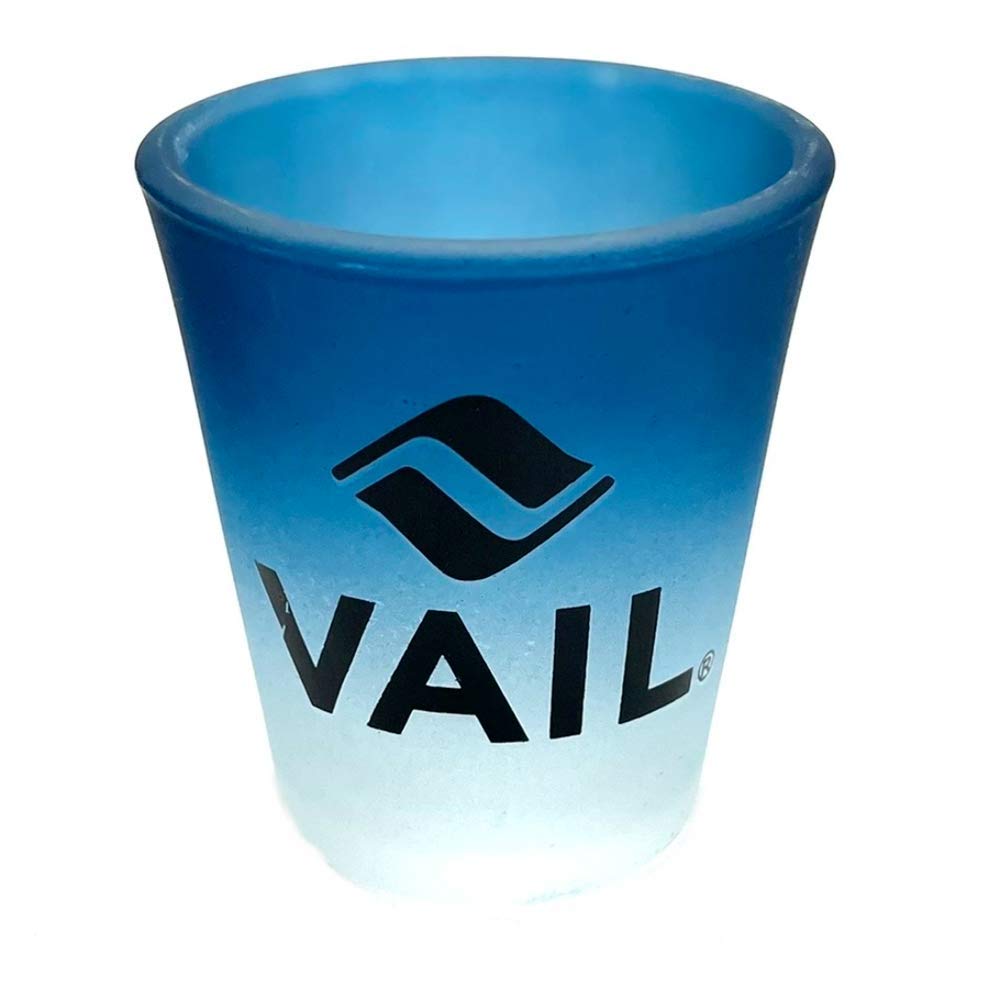 Paykoc Imports Vail Blue Frosty Colorado Souvenir Shot Glass