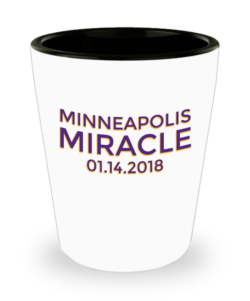 Minneapolis Miracle Shot Glass