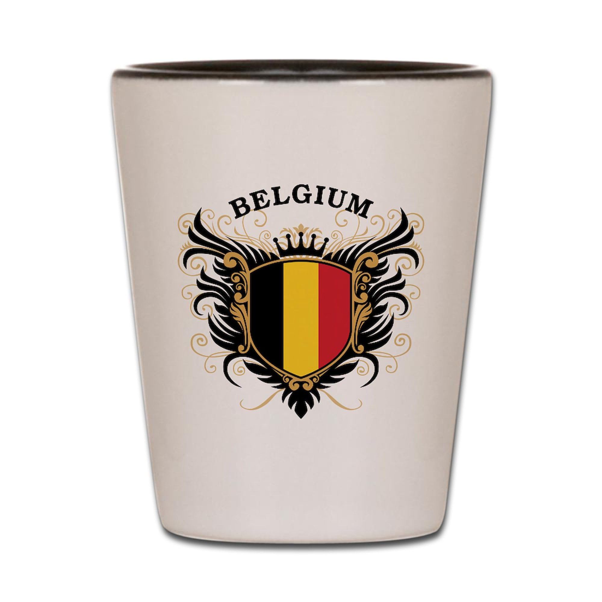 CafePress Belgium Unique and Funny Shot Glass