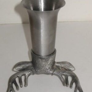 Jagermeister Deer Stag Head Pewter Shot Glass