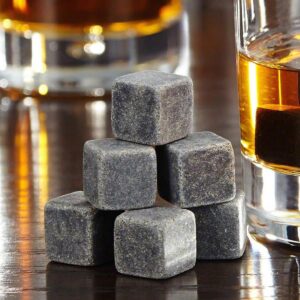 Police Badge Engraved Rocks Glass & Chilling Stones Whiskey Gift Set (Personalized Product)