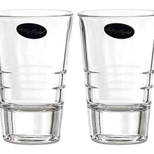 Amlong Crystal Lead-Free Shot Glasses - 2.5 oz, Set of 6