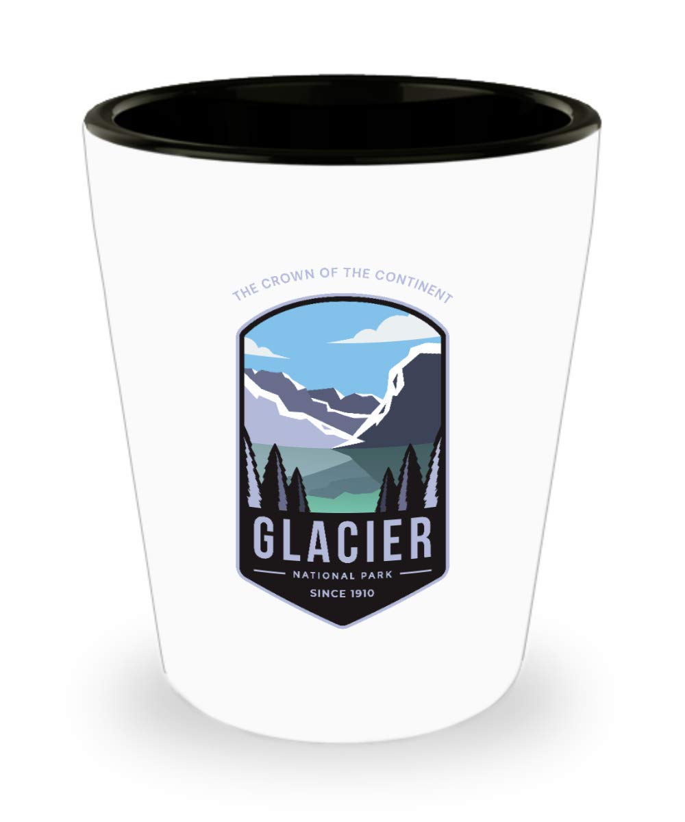 Glacier National Park Shot Glass