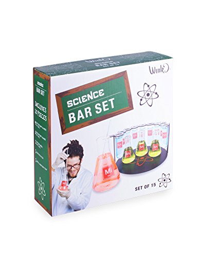 Bar Drinkware Chemistry Set - 15 Pieces