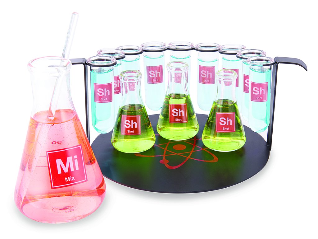 Bar Drinkware Chemistry Set - 15 Pieces