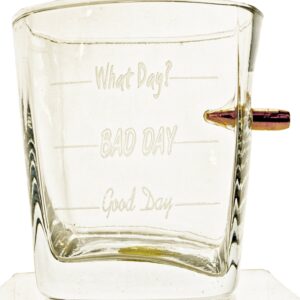 Engraved bullet whiskey glass gifts.Whiskey glasses.