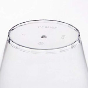 Fineline Settings Cocktail Glass, 9 OZ, Clear