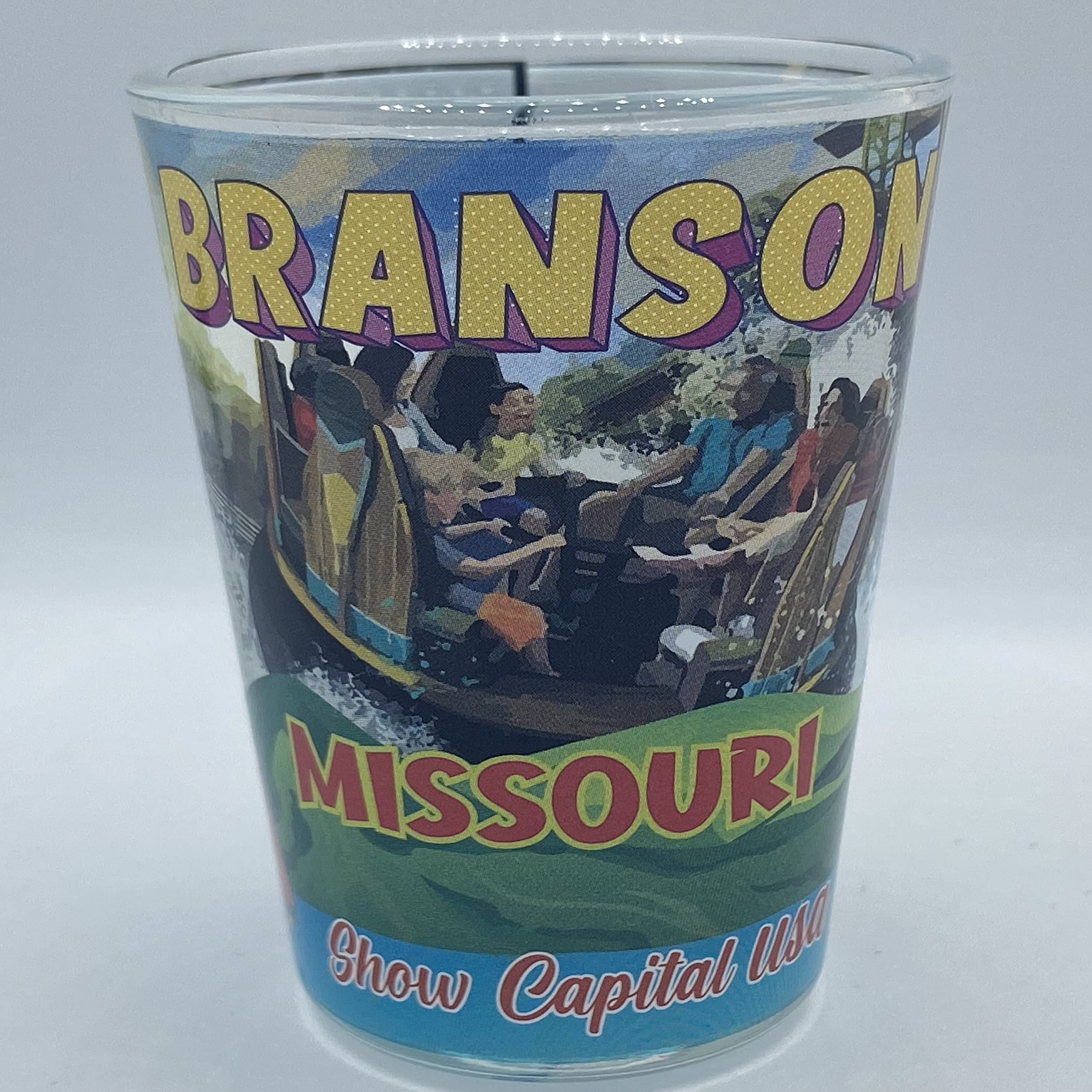 Branson Missouri Shot Glass 2 Onz. 2.25" high x 1.9" Width