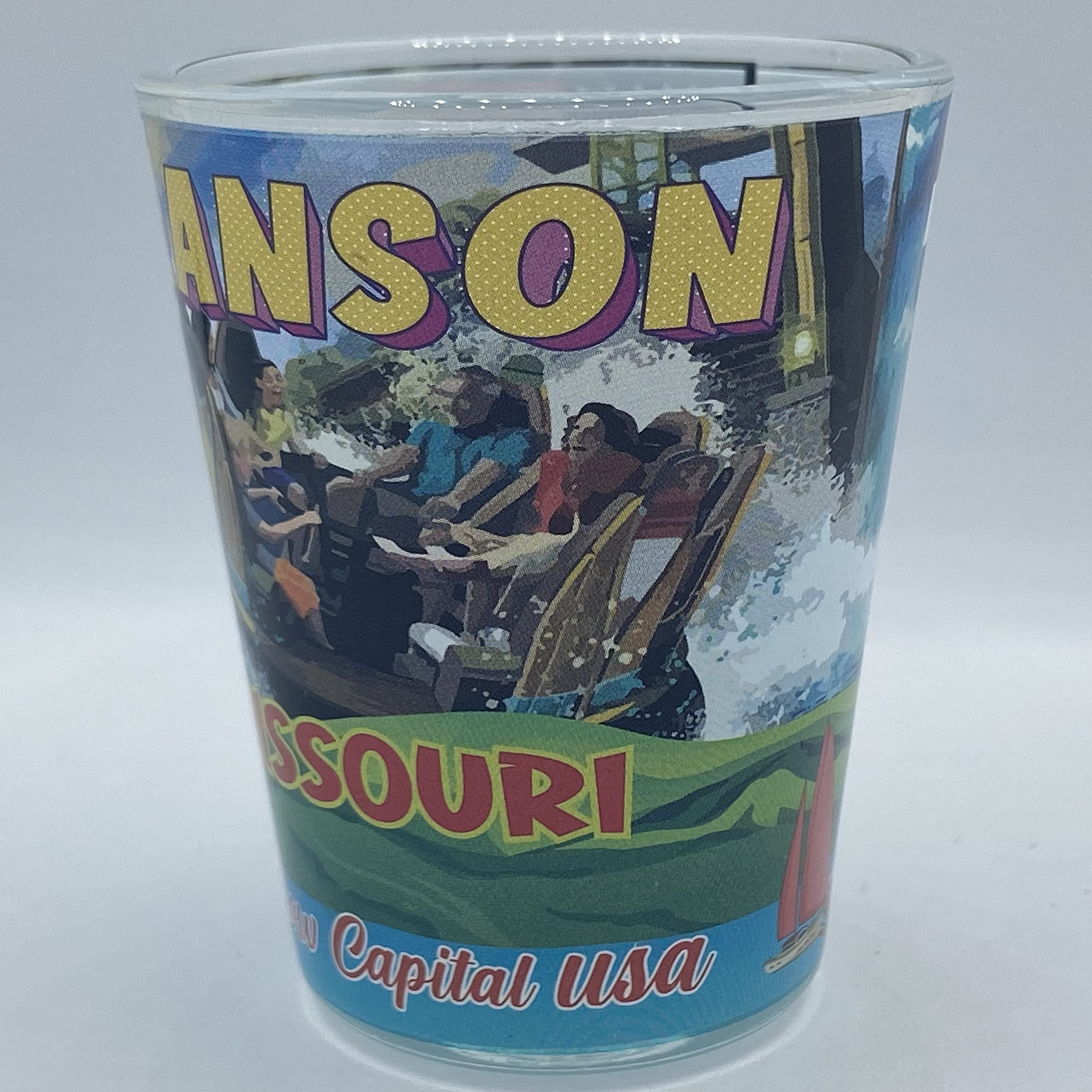 Branson Missouri Shot Glass 2 Onz. 2.25" high x 1.9" Width