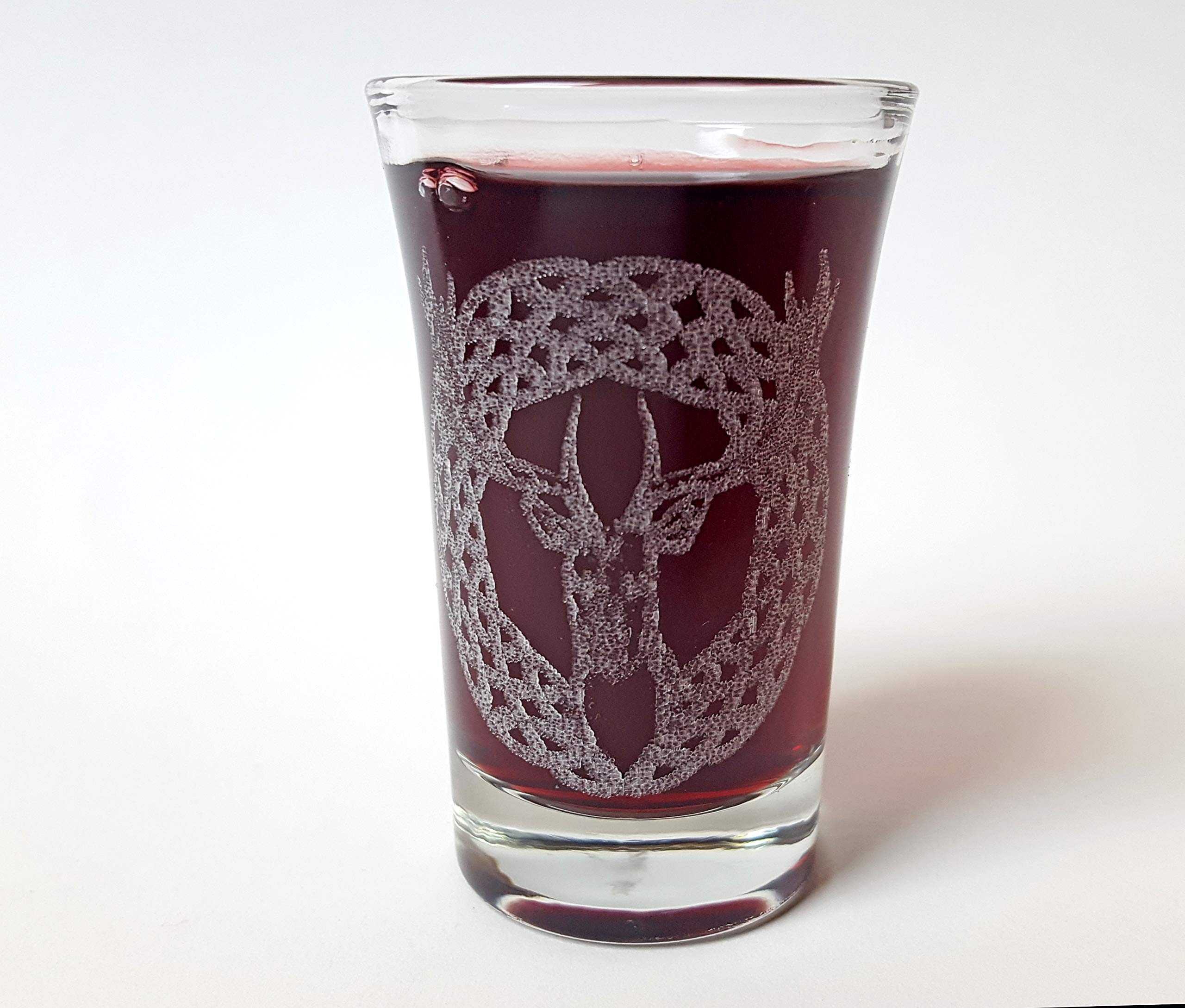 Celtic Stag Shot Glass - Free Personalized Engraving