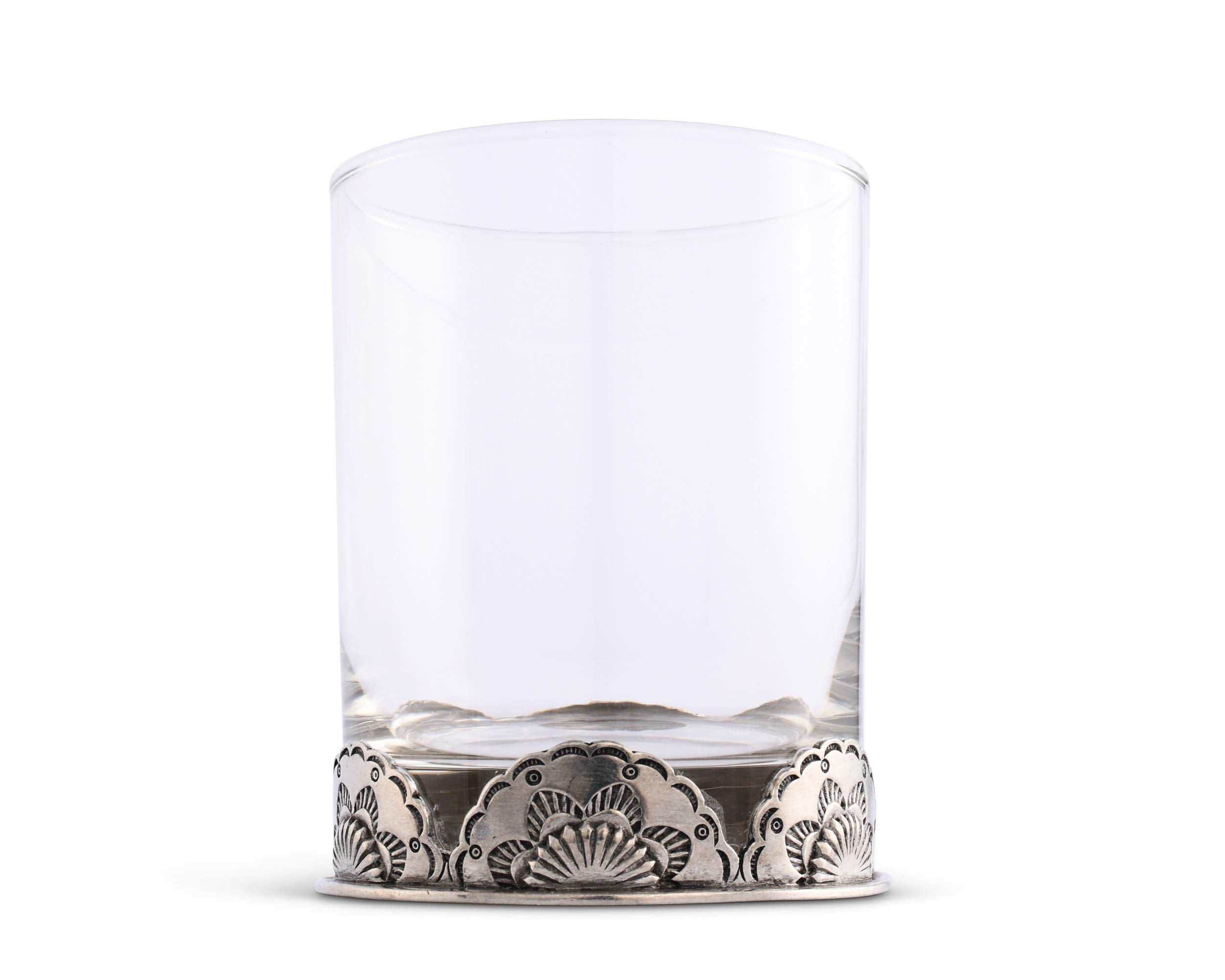 Vagabond House Western Double Old Fashion/Bar/Whiskey/Juice Glass - Sold as Single 4.5 inch Tall 8 oz