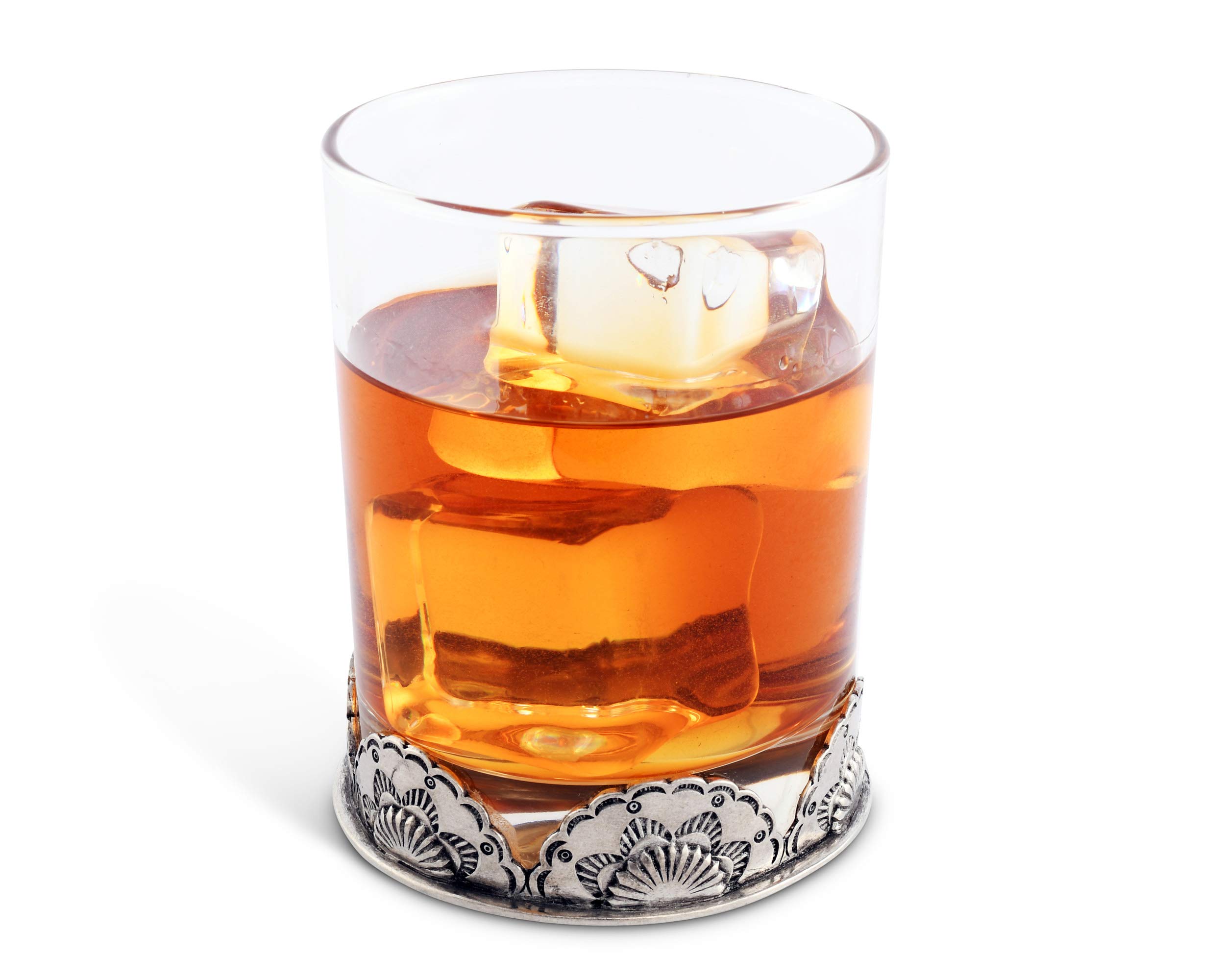 Vagabond House Western Double Old Fashion/Bar/Whiskey/Juice Glass - Sold as Single 4.5 inch Tall 8 oz