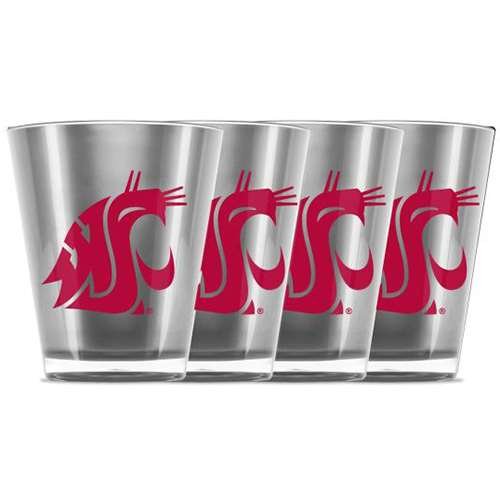 Duck House WSU Cougars Shot Glass - 4 Pack