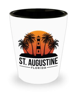 st augustine shot glass saint augustine florida gift