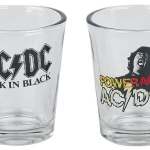 GB eye AC/DC Mix Shot Glasses - Set of 4