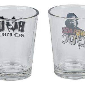 GB eye AC/DC Mix Shot Glasses - Set of 4