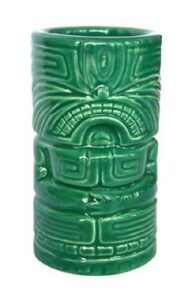 kc hawaii money tiki shot glass 2 oz.