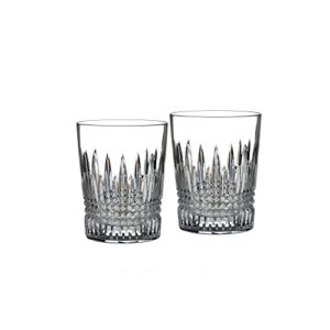 waterford lismore diamond dof, set of 2