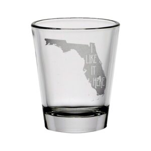 florida i like it here shot glass