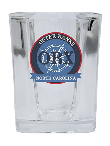 Outer Banks NC Square Shot Glass