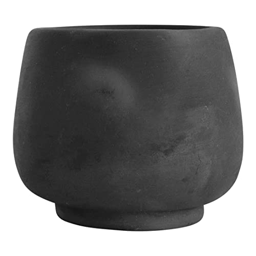 San Andreas Exports, Whiskey Lowball Cup Handmade from Black Ceramic Barro Negro - Fair Trade, Artisan Made, Handcrafted, Natural Materials and Eco-Friendly Package - 9oz for Liquor, Cocktails