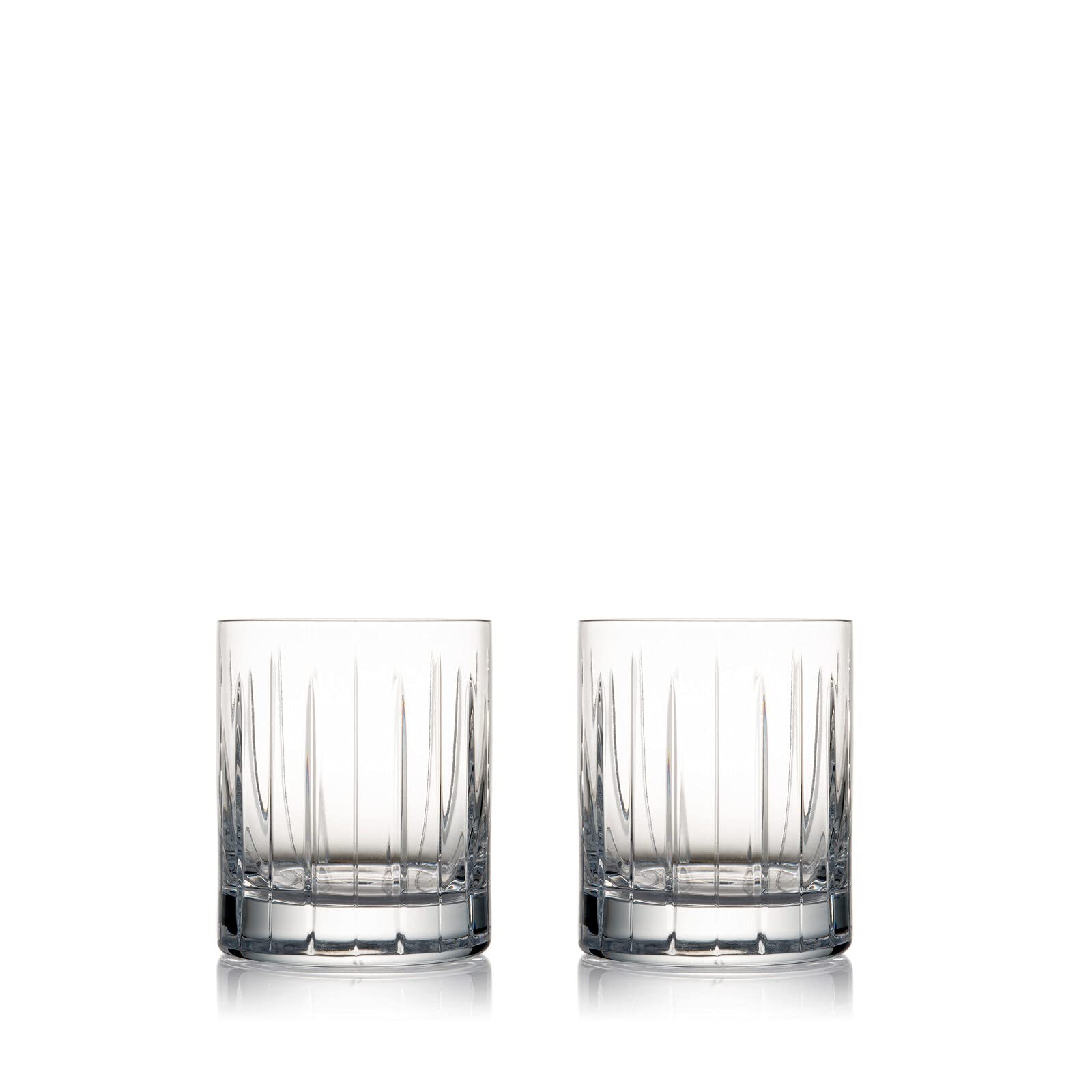 Rogaska Avenue Double Old Fashion Set of 2