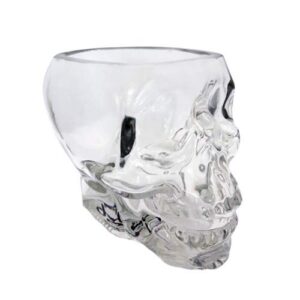 crystal skull shot glass bar drinking glass mug cocktail