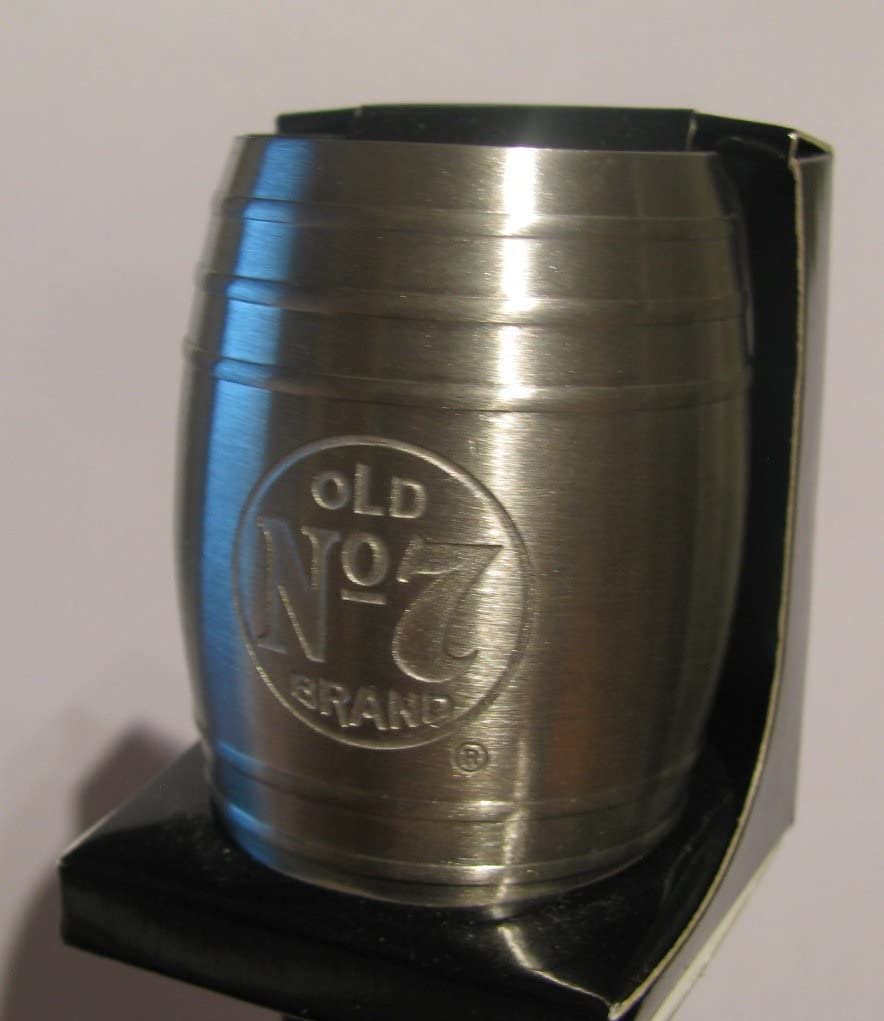 Jack Daniel's Barrel Stainless Steel Shot Glass 2oz