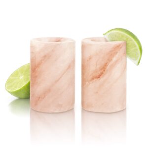 final touch himalayan salt shot glasses, set of 2 (tq5602)