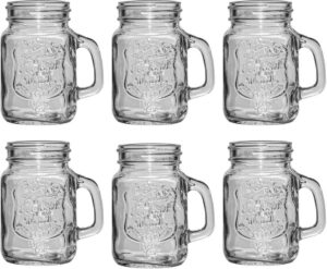 home essentials 4582 retroware shot glass,set of 6, 5 oz