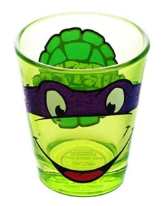 teenage mutant ninja turtles donatello glitter shot glass