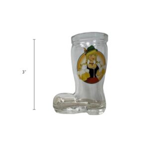 Essence of Europe Gifts Das Beer Boot Oktoberfest Lady Shot Glass