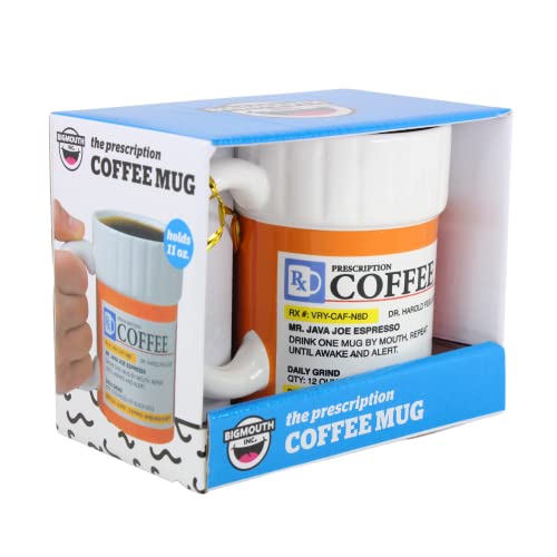 Toptoys2u Bargain Bundles Great Value Novelty Gift Set - The Prescription Shot Glass Set & The Prescription Coffee Mug - Twin Pack